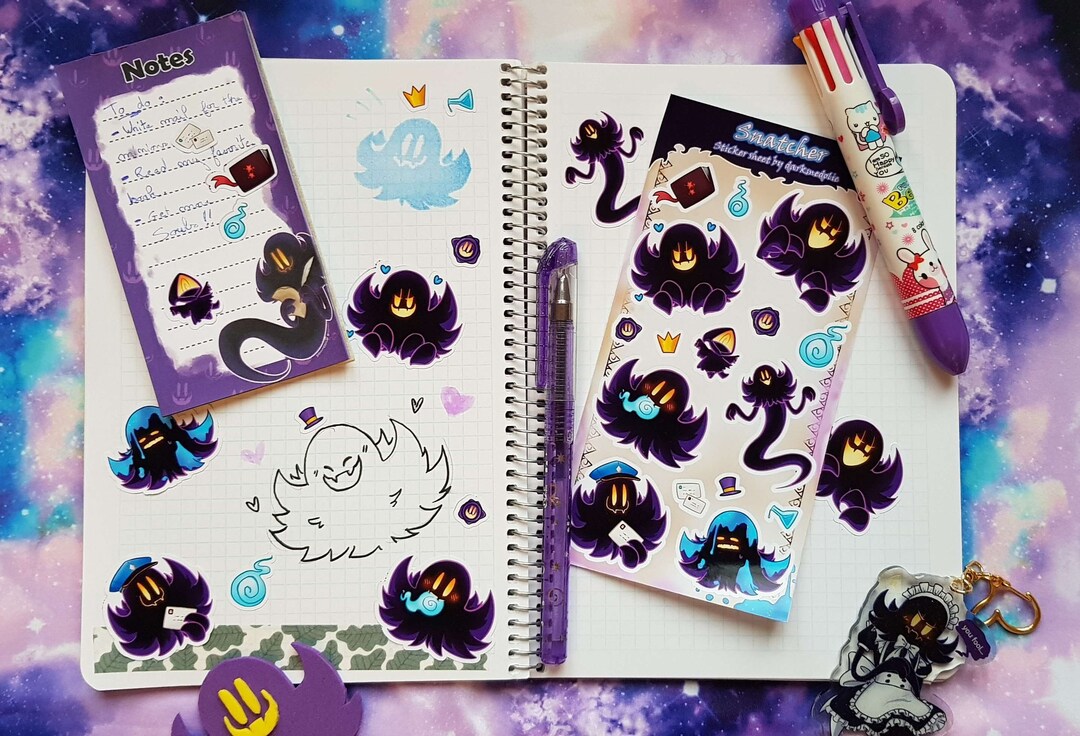 Snatcher Sticker Sheet - Etsy