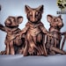 28mm Mousling Sorcerer Miniatures Set of 3 for Dungeons and Dragons ...