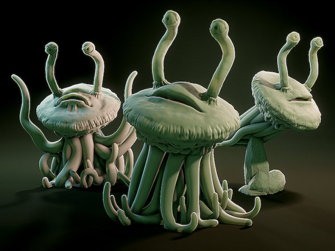 Flumph Resin Miniature Dnd Miniatures Dungeons & Dragons Miniatures ...