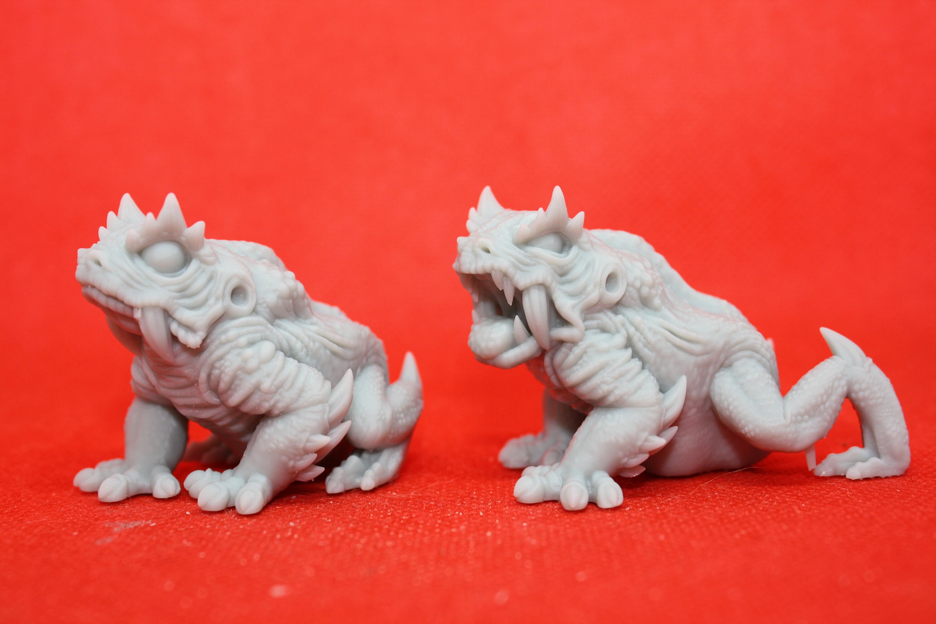 28mm Slurk Miniatures Set of 2 Giant Frogs for Dungeons and - Etsy UK