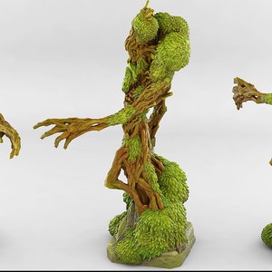 28mm Huge Treant Miniature for Dungeons and Dragons, Pathfinder ...