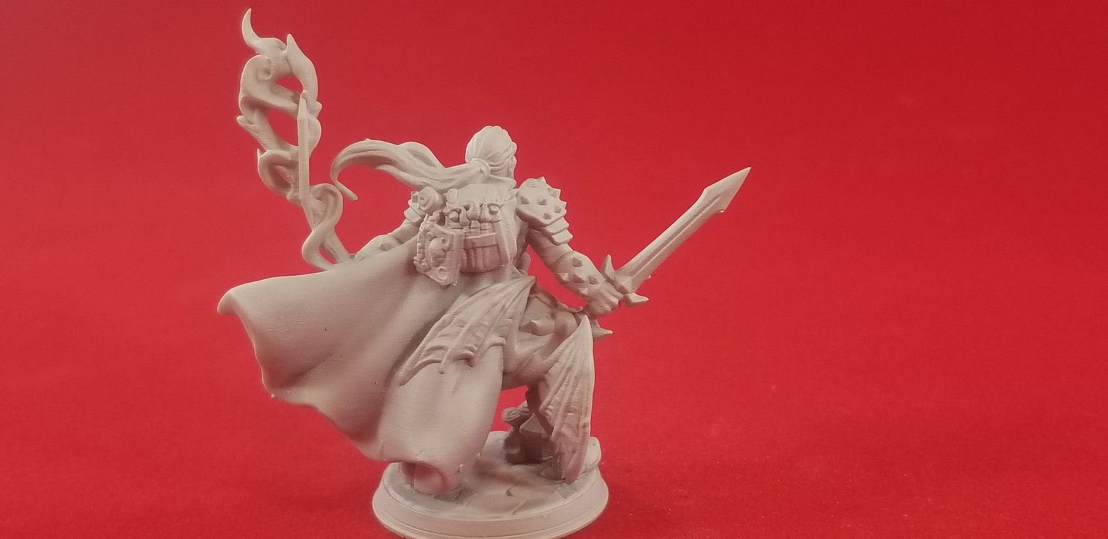 Wappellious Spellbrush Wizard Resin Miniature for D&D | Etsy