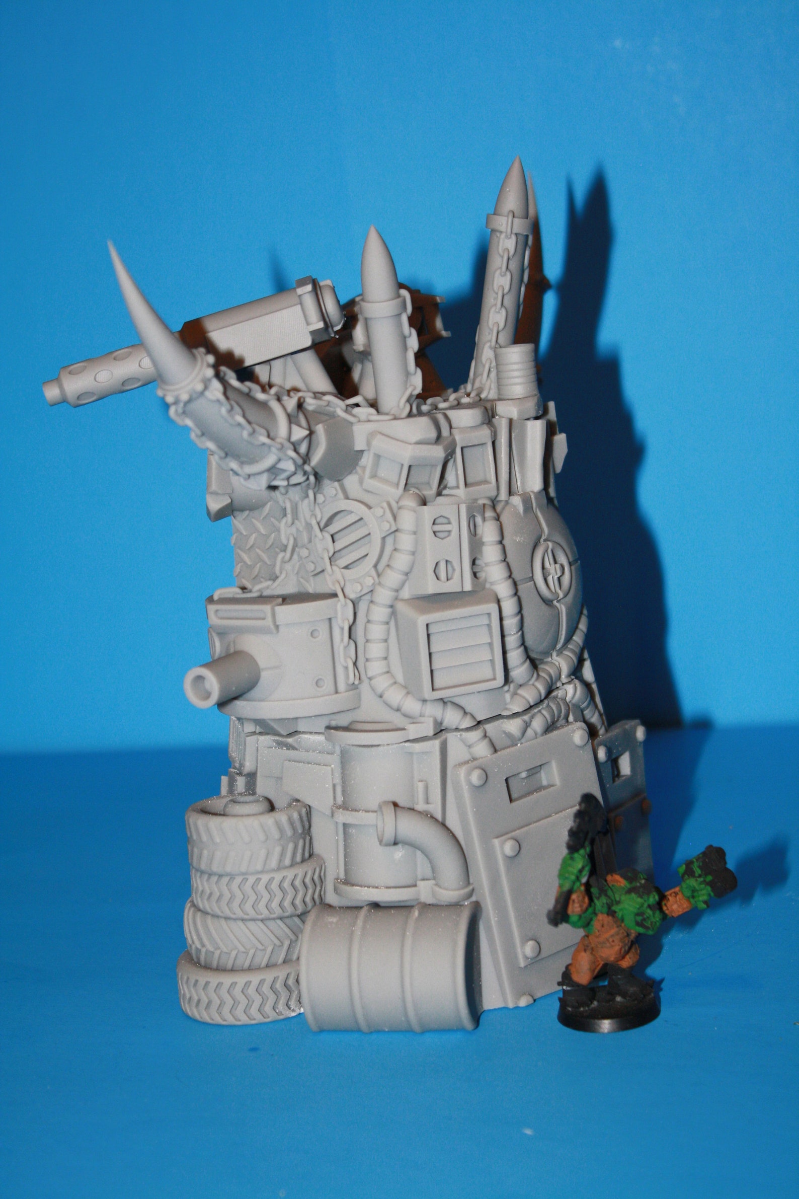 Ork Boss Bunka Bunker Table Top Gaming RPG Dungeons and - Etsy