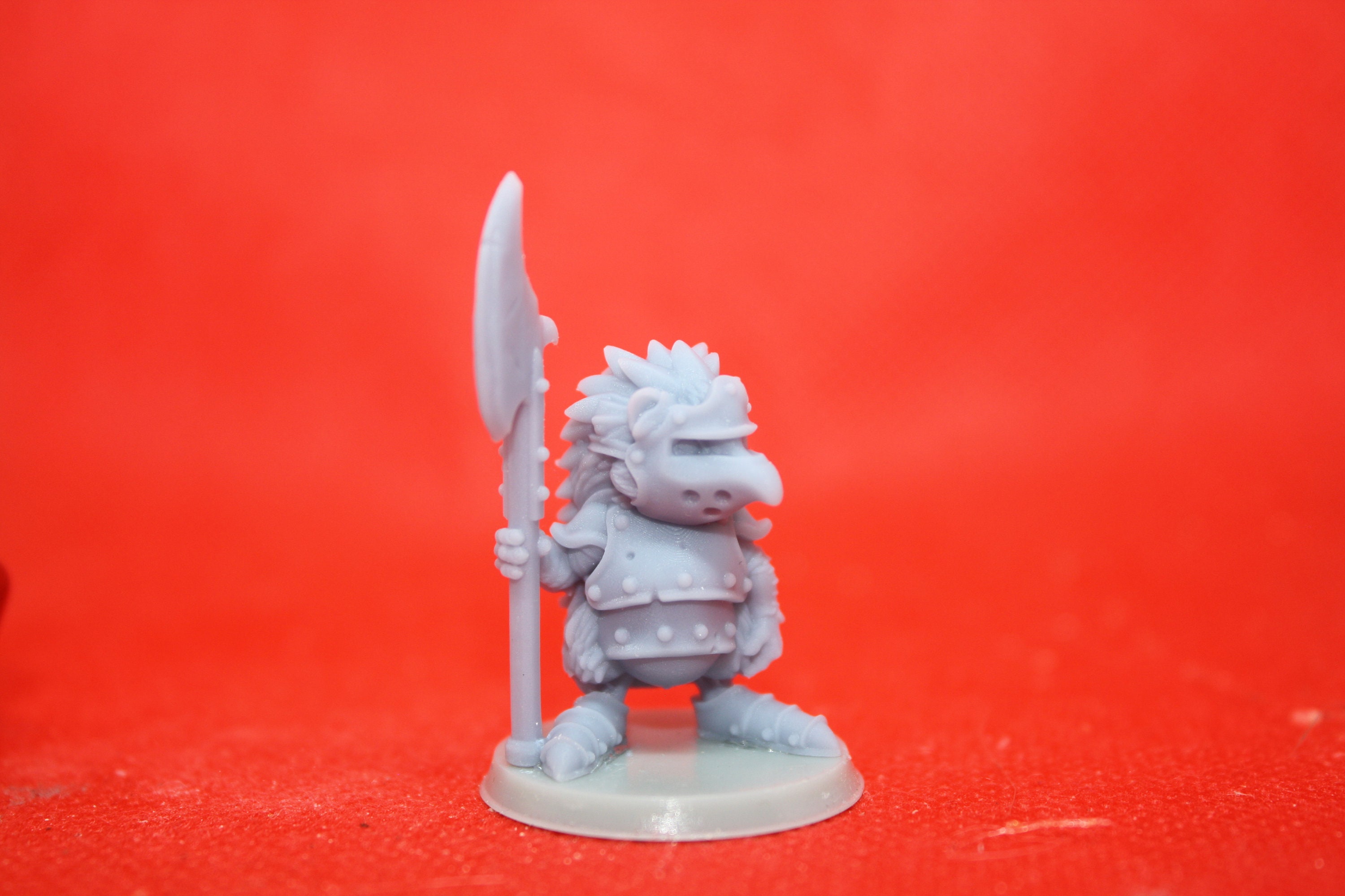 28mm Hedgehog With Halberds Miniatures Set of 3 for Dungeons | Etsy