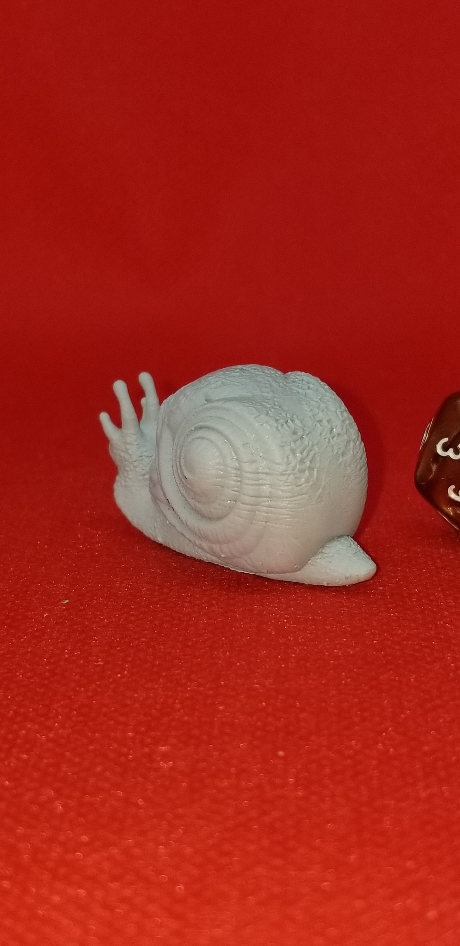 Giant Snail With Skull Shell Resin Miniature Dungeons and - Etsy