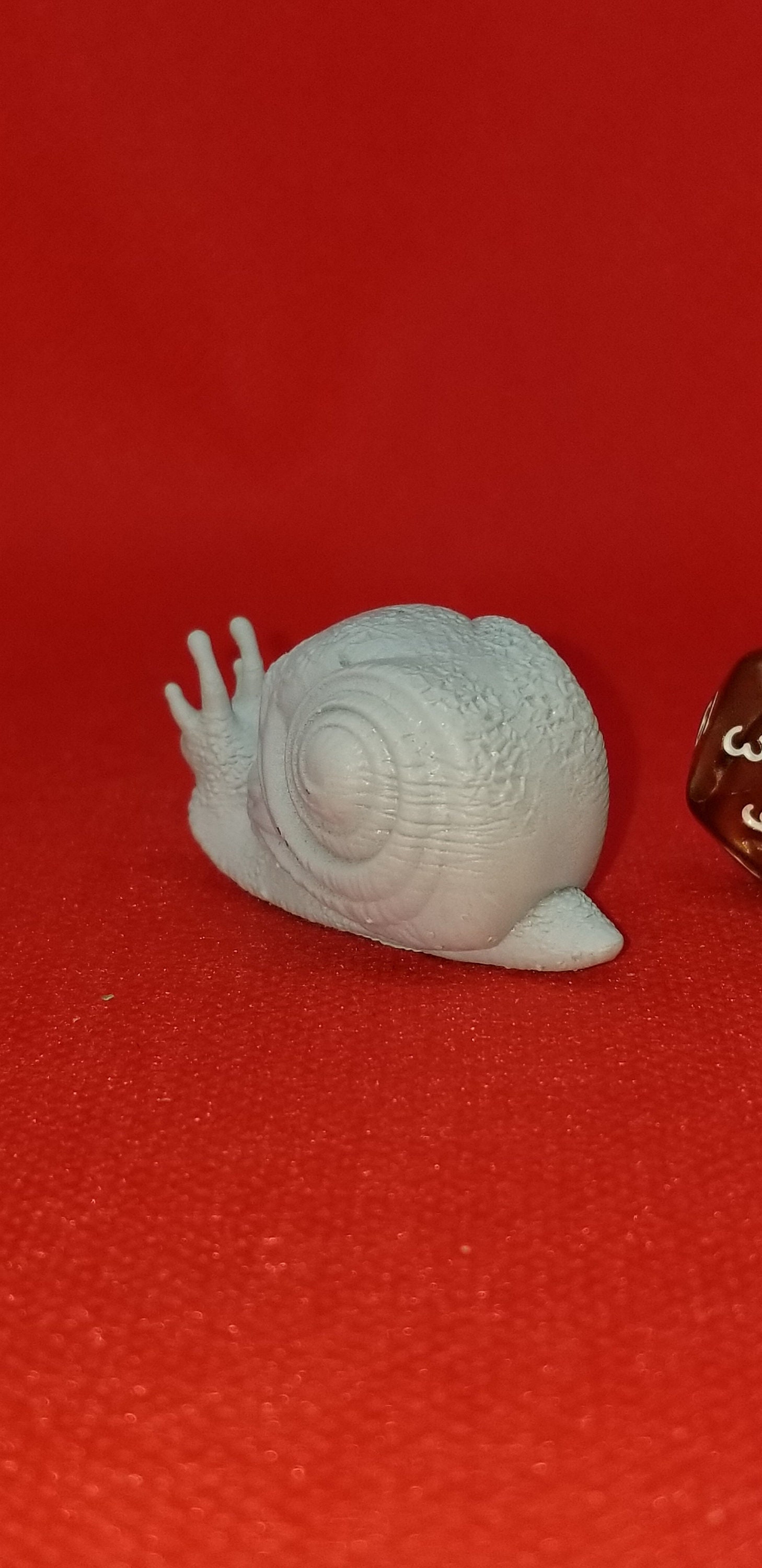 Giant Snail With Skull Shell Resin Miniature Dungeons and - Etsy