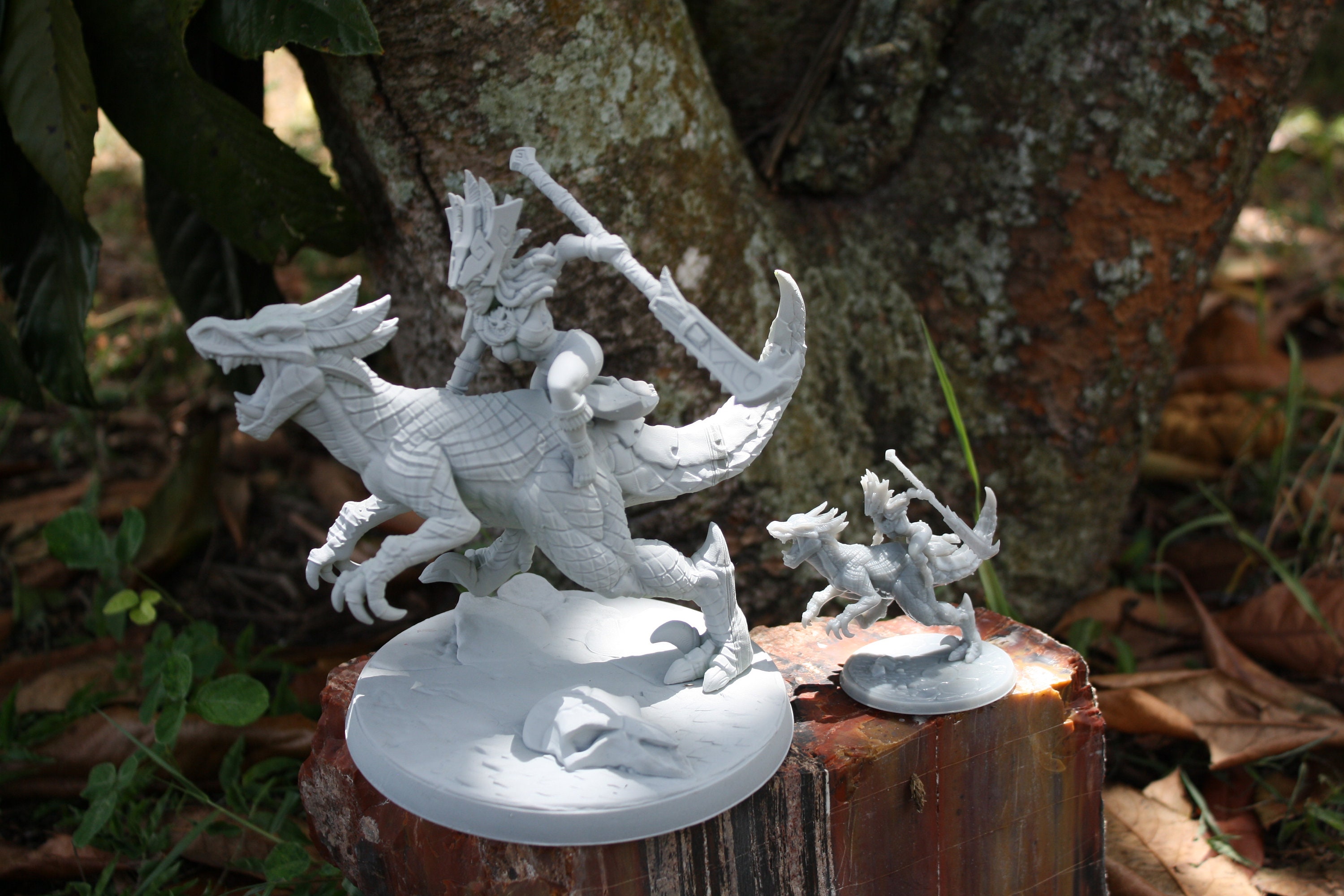 Princess on a Raptor the Sexy Pinup Amazon 100mm Resin - Etsy