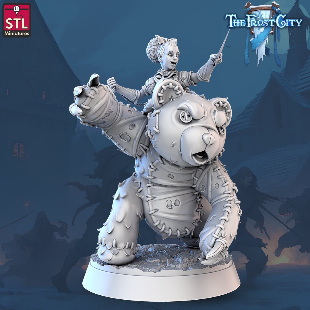 The Frost City Mage Enchanter Miniature NPC Dungeons and Dragons ...