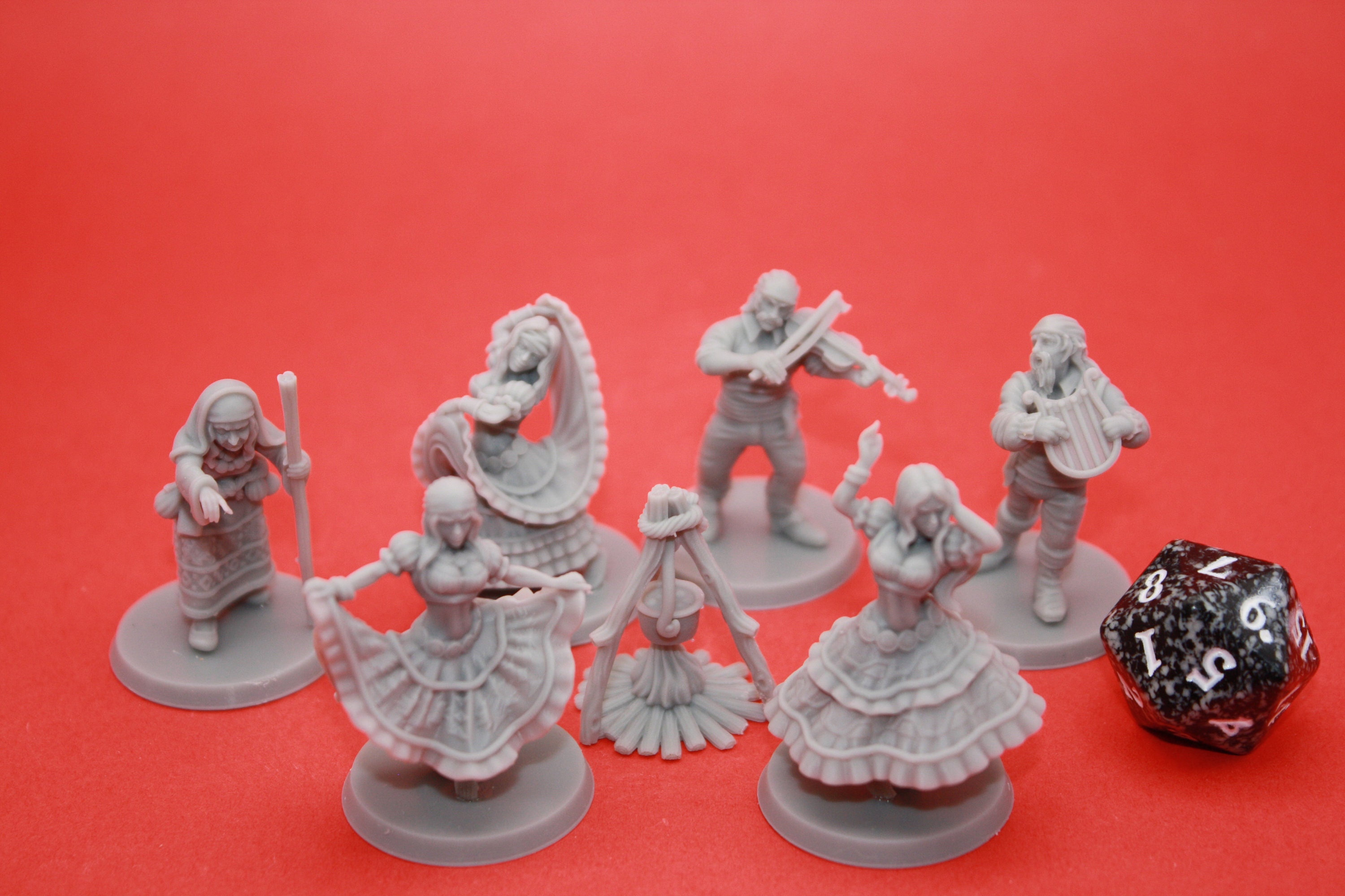 Gypsy Caravan Wagon and Gypsies Tale of Two Cities 28mm dnd - Etsy