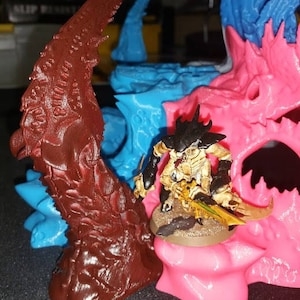 The MEGA MAW Complete With Bio Terrain Spire Nodes - Wargames Alien ...