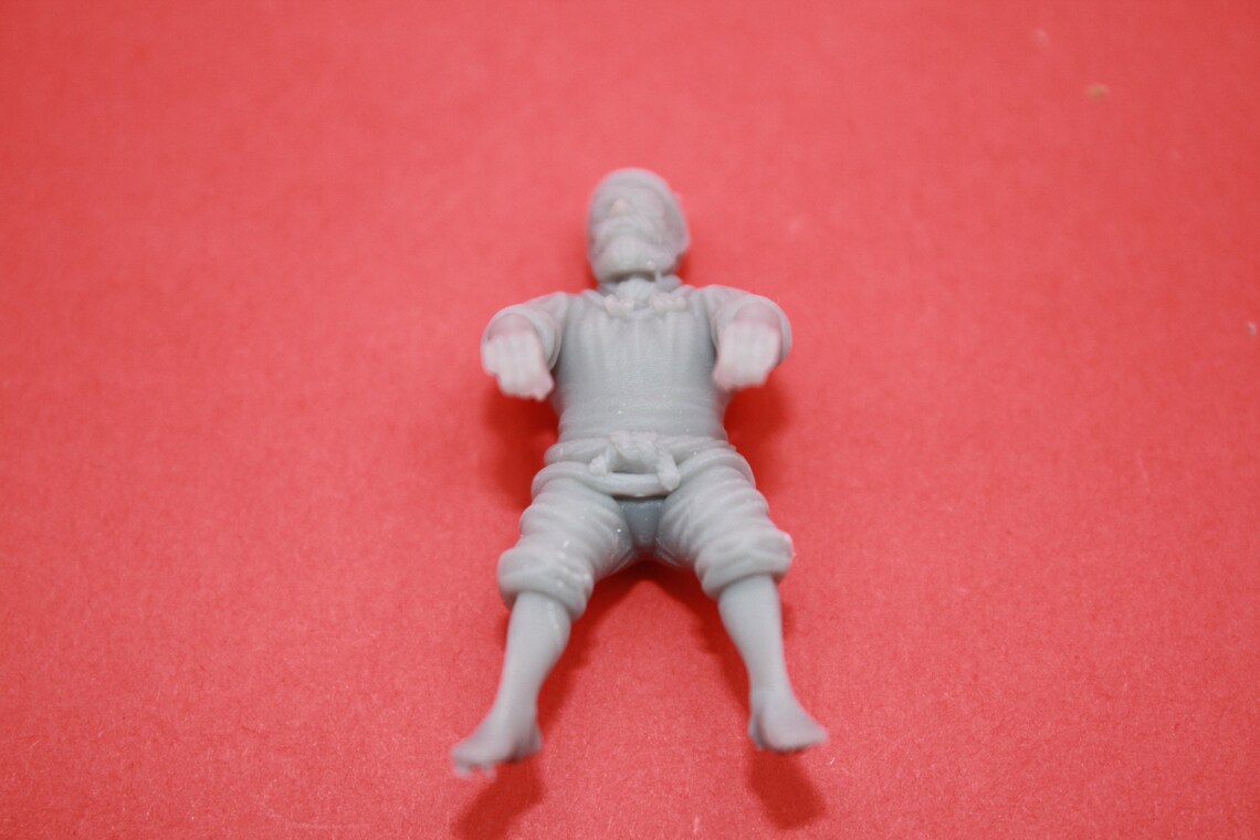 Rowing Crew Pirates Set of 3 32mm/28mm Miniature Dungeons and - Etsy