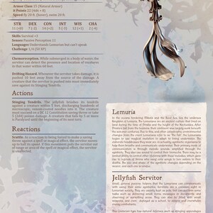 Melusine Lemurian Mage and Lemurian Servitor Cobramode Dungeons and ...