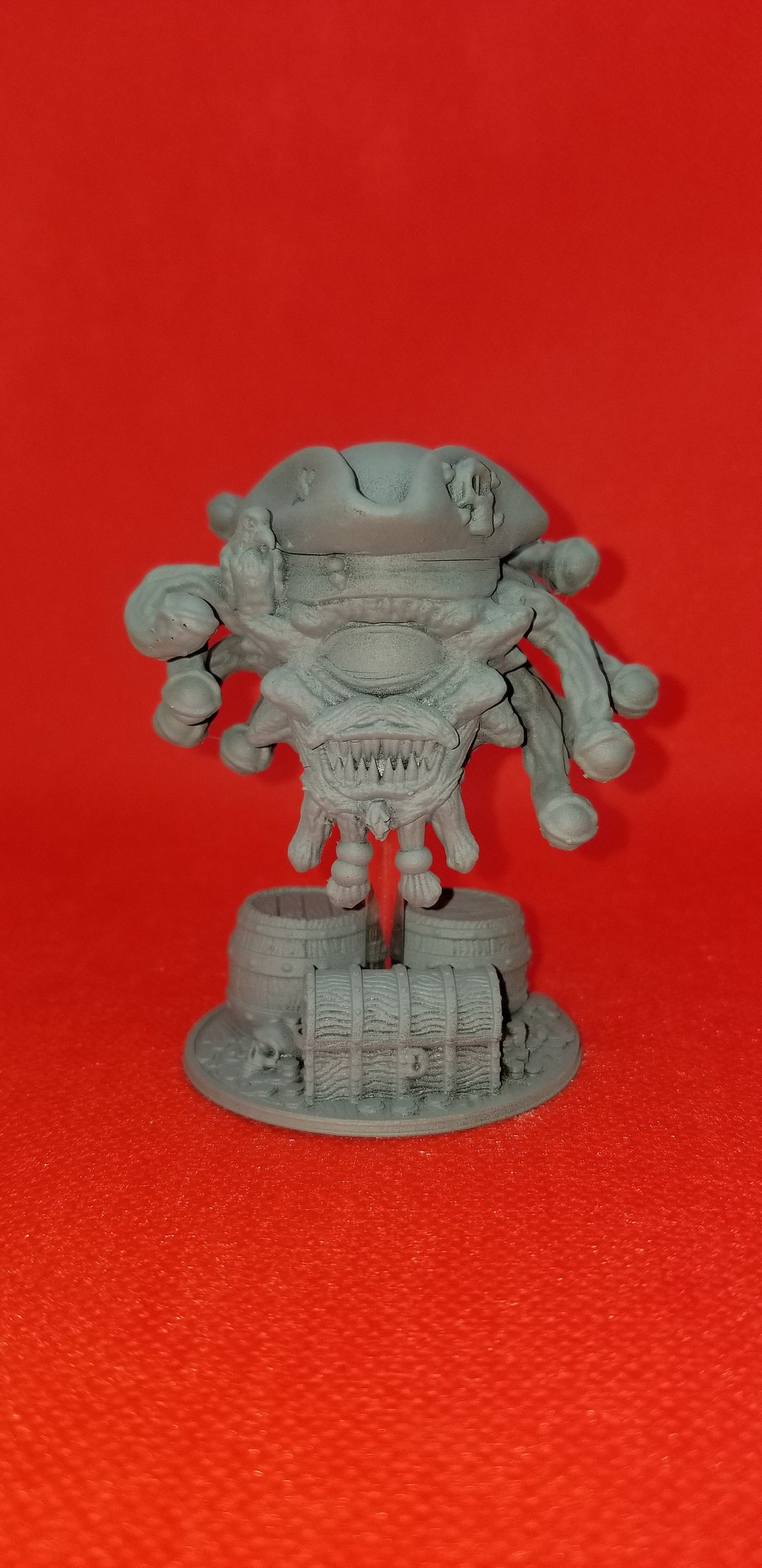 Capt. Eleven Eyes, Beholder Pirate Resin Miniature -garage Resin Print ...