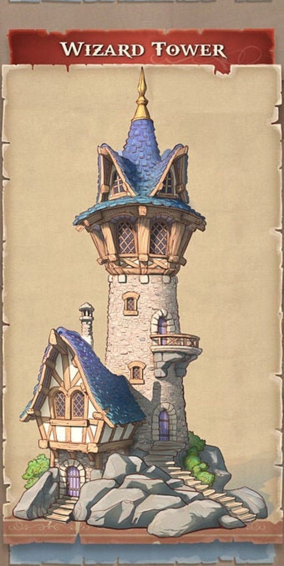 Stone Wizard Tower