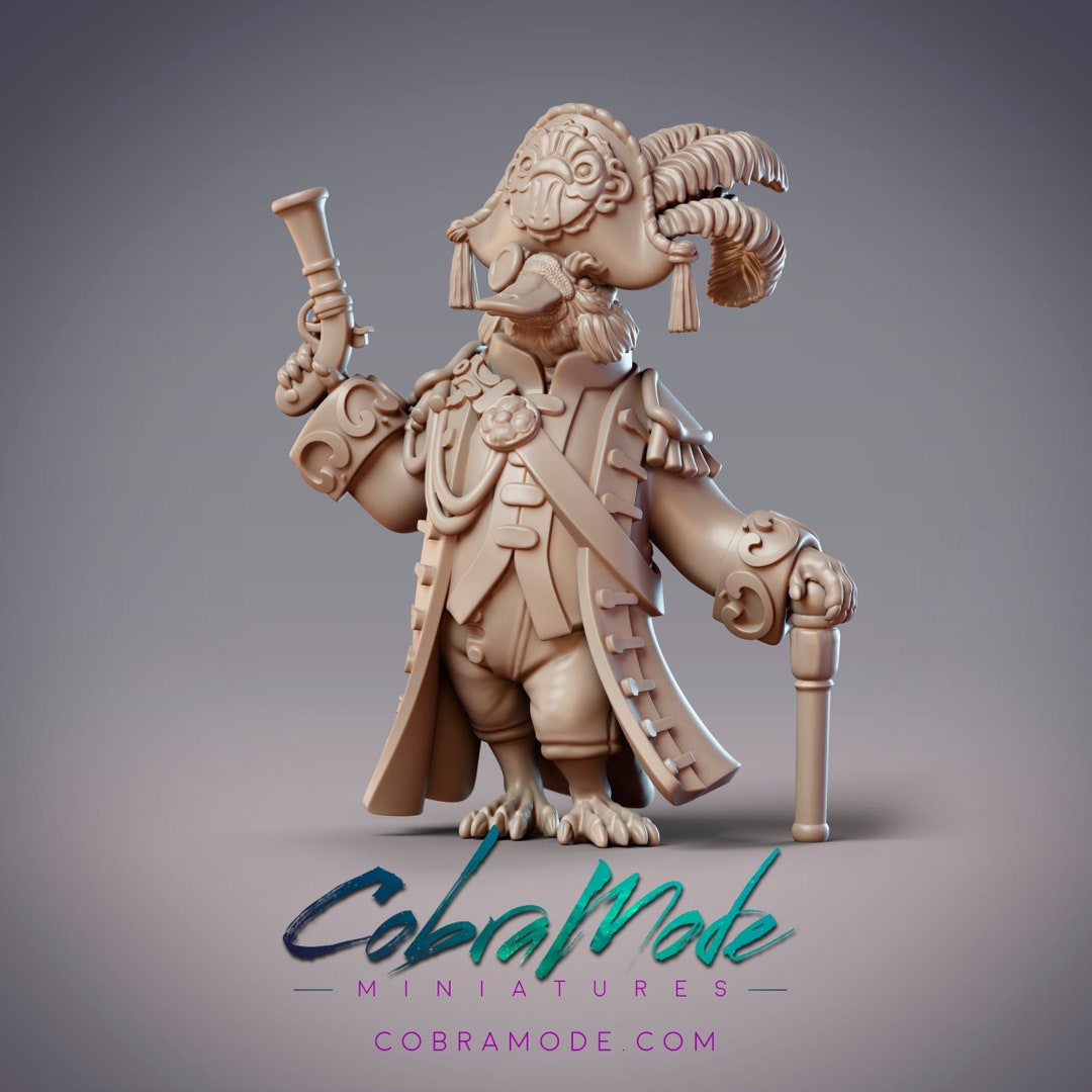 Mushen - Boondaburra Navy Captain Platypus Dungeons and Dragons/ RPG ...