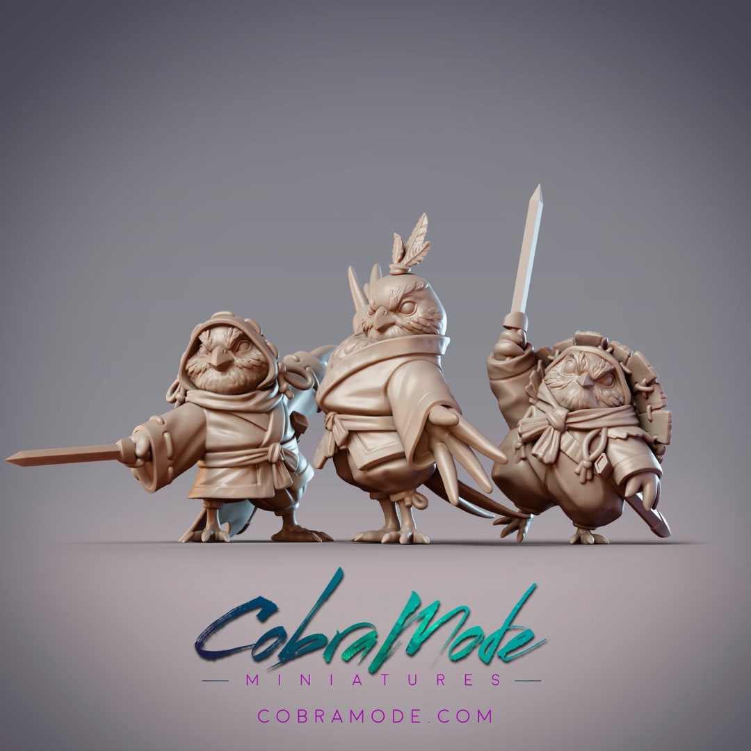 Hiina, Ishi, & Tome - Yosuzume Mercenaries, Dungeons and Dragons/ RPG ...