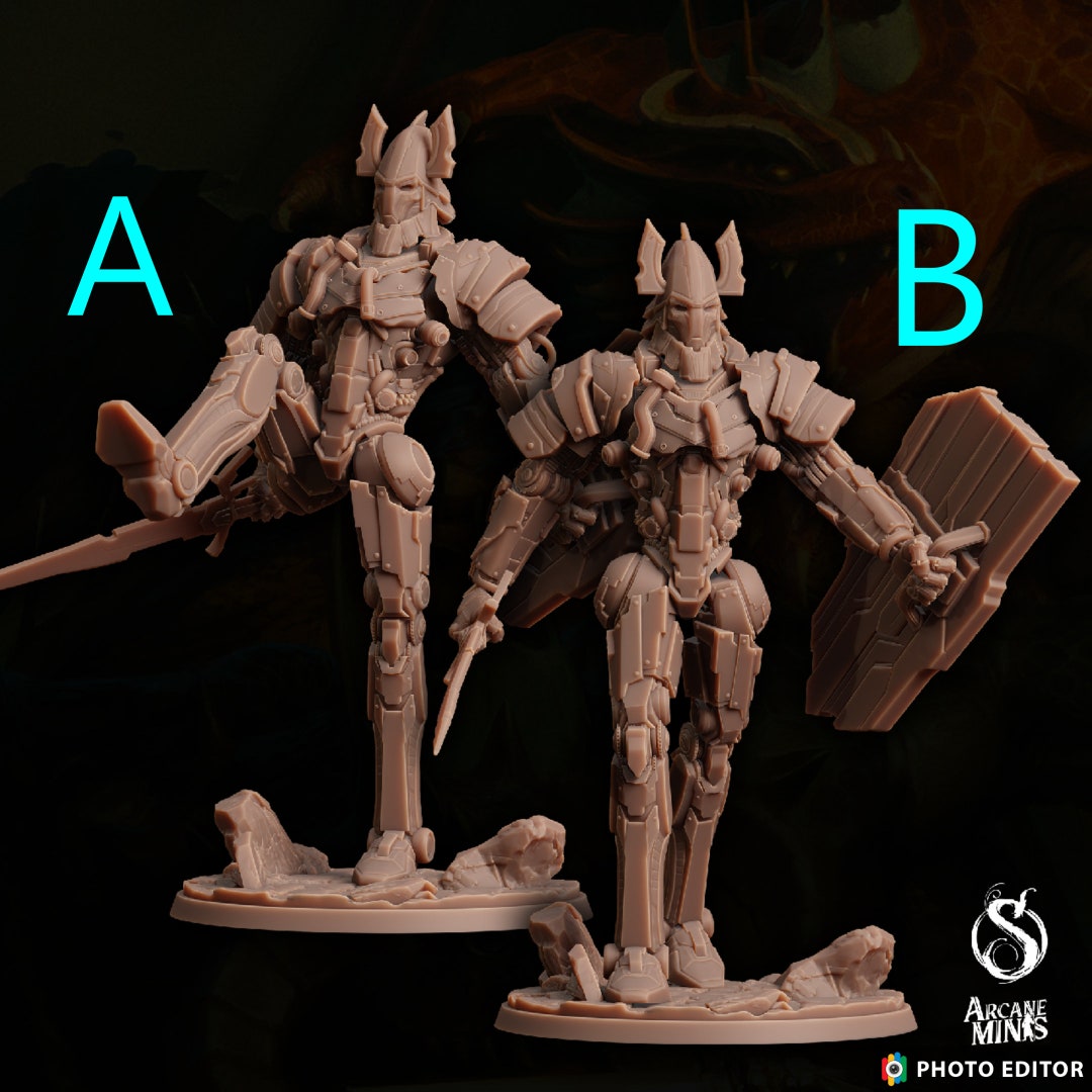 Liar Guardian Resin Miniature 32/28mm - for D&D Dungeons and Dragons ...