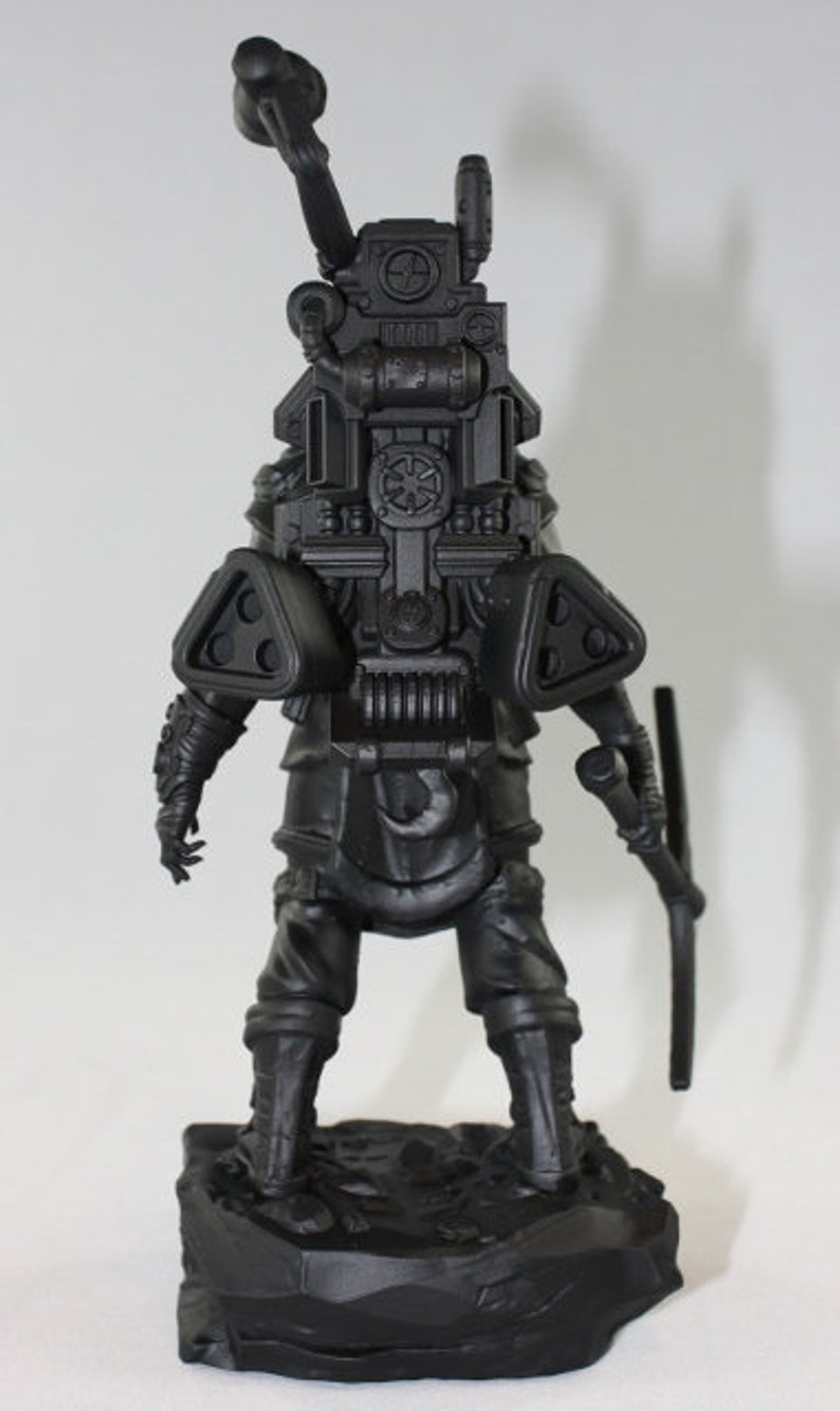 The Miner Resin Garage Kit Post Apocalyptic Figure Unpainted - Etsy