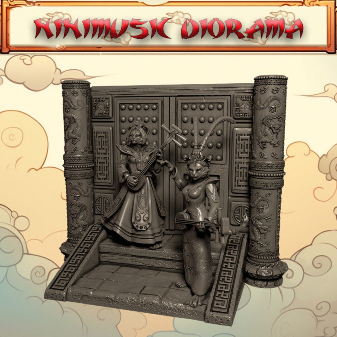 The Bards Diorama, Eternal Fangs Tigerfolk Dungeons and Dragons/ RPG ...