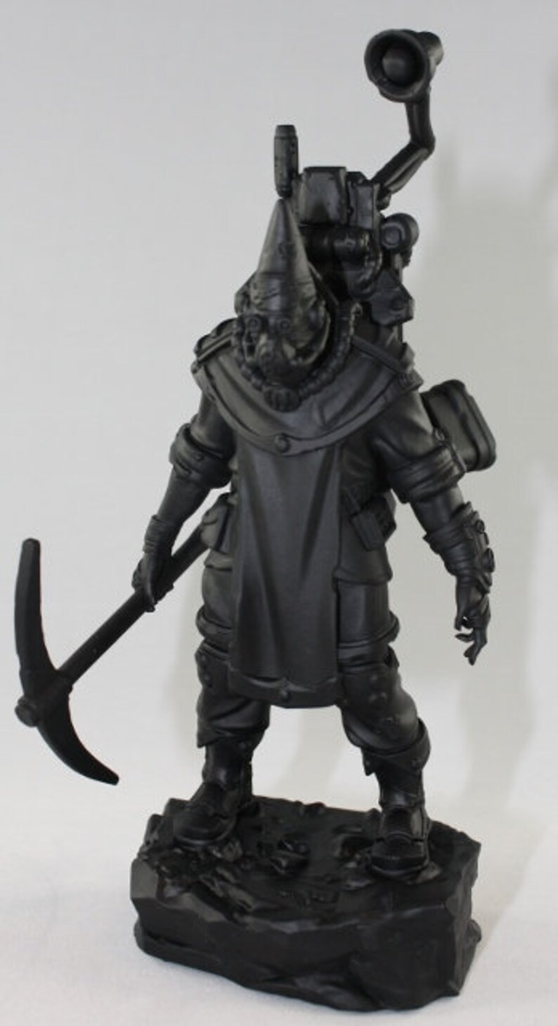 The Miner Resin Garage Kit Post Apocalyptic Figure Unpainted - Etsy