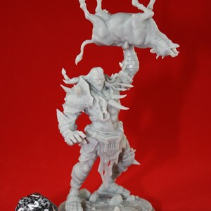 Giant Tossing a Cow Miniature NPC Dungeons and Dragons, Pathfinder ...