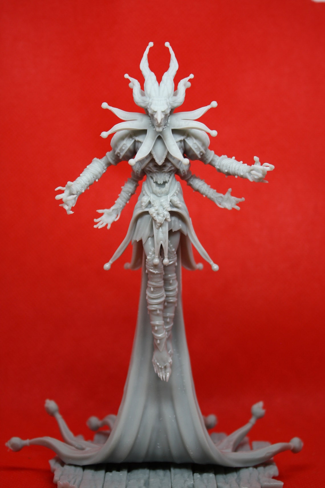 Grinning God Circus Grotesque 3D Printed Miniature | Etsy