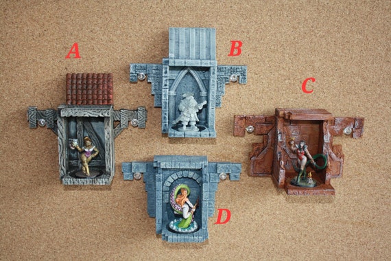 Mini Wallhalla Miniature Display Shelves Warhammer 40K Kill - Etsy
