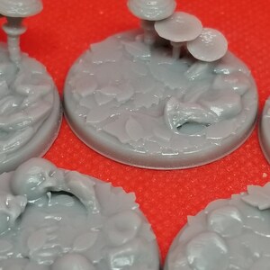 5 Woodland Scenic Bases, Dungeon & Dragons, Dnd, 28mm, Pathfinder, Role ...