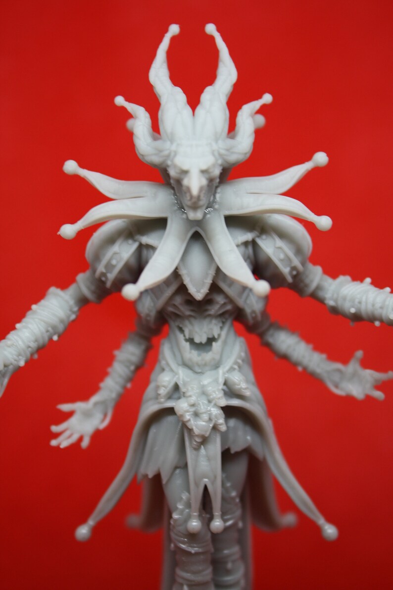 Grinning God Circus Grotesque 3D Printed Miniature | Etsy