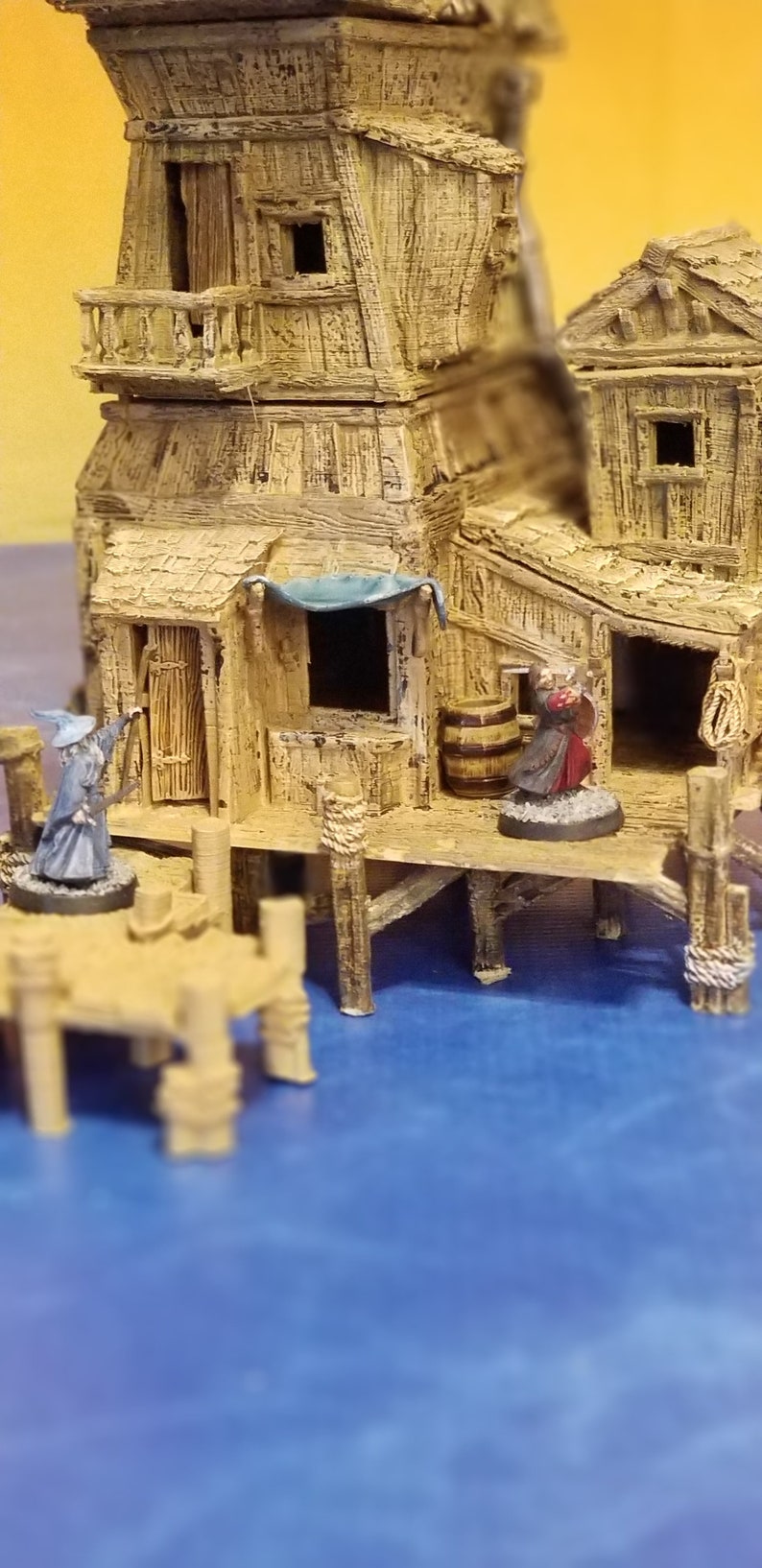 House 4 for Laketown, 28mm Terrain / RPG Wargaming 3d Printed Tabletop ...