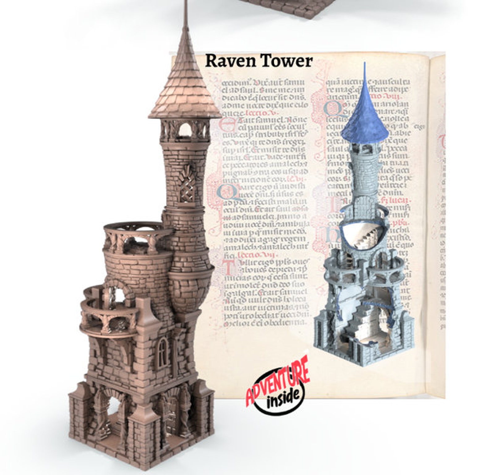 Raven Tower 28mm Tale of Two Cities Town House for Dungeons - Etsy
