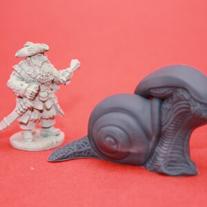 Giant Alien Snail- Resin Miniature - Dungeons and Dragons - Pathfinder ...
