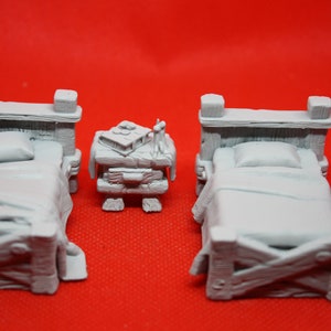 Bedroom Set Dungeons and Dragons, Pathfinder, Tabletop Gaming 28mm ...