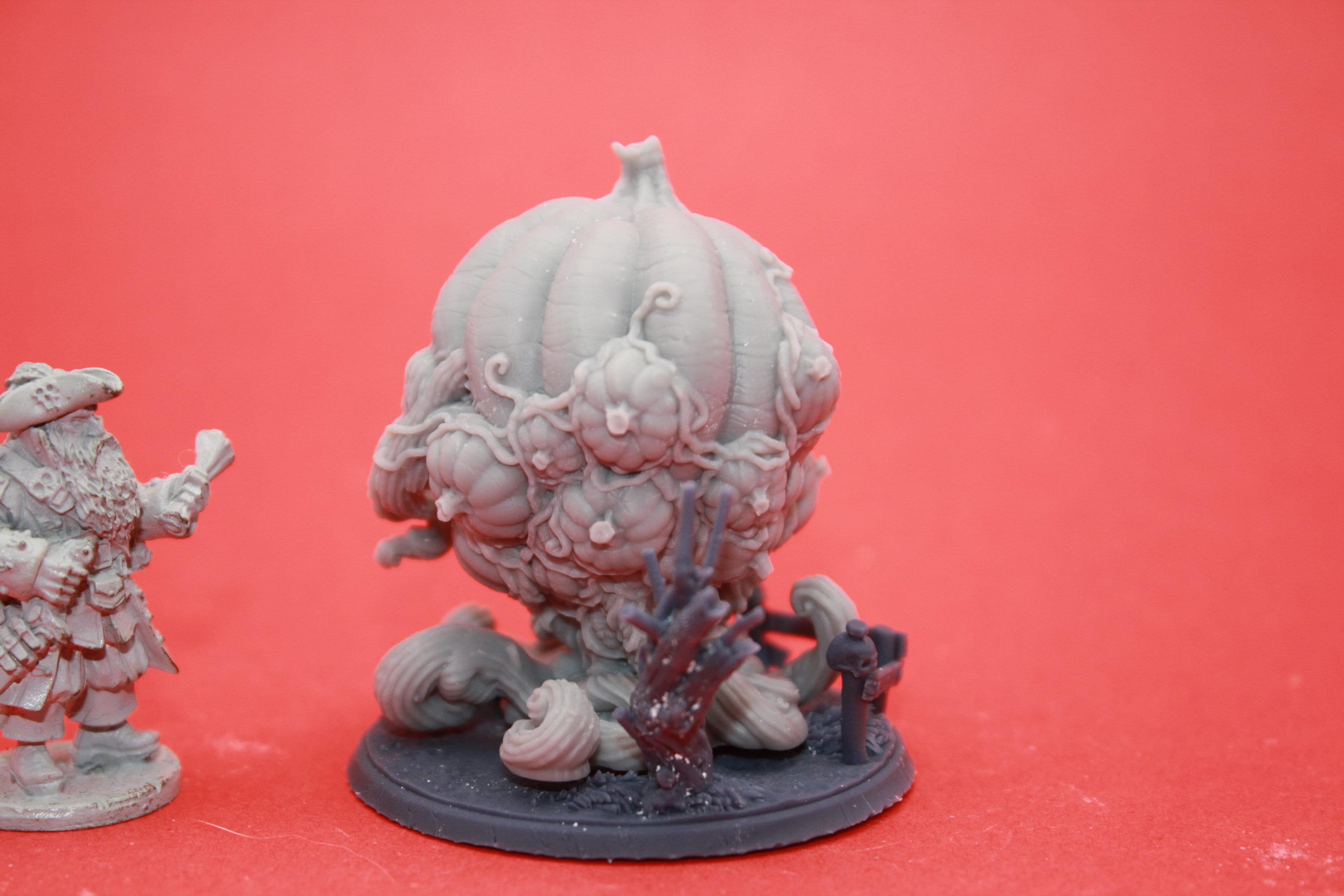 Toys Giant Evil Pumpkin Miniature Resin 3D Printed 28mm 32mm Tabletop RPG 3D Printed Great for ...