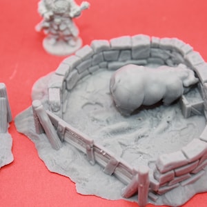 28mm Pig Pens Terrain for Any Village or Farm Setting Dungeons and ...