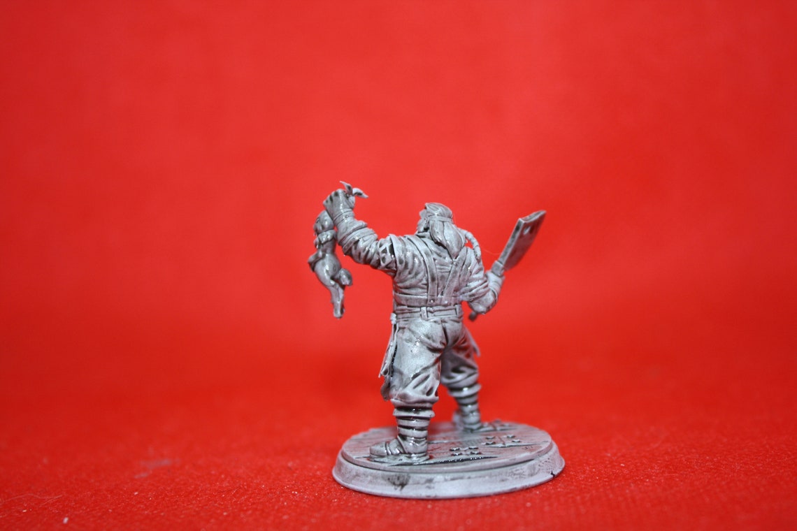 Fantasy Props the Butcher Miniature NPC Dungeons and Dragons ...
