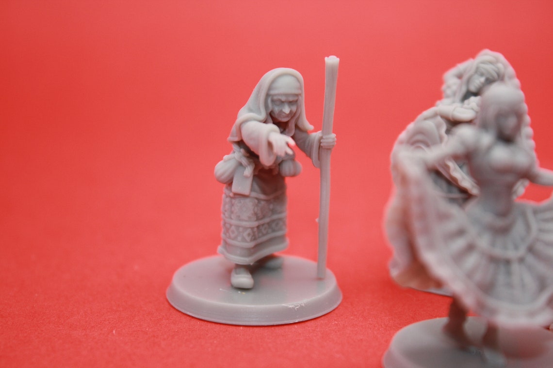 Gypsy Caravan Wagon and Gypsies Tale of Two Cities 28mm dnd - Etsy