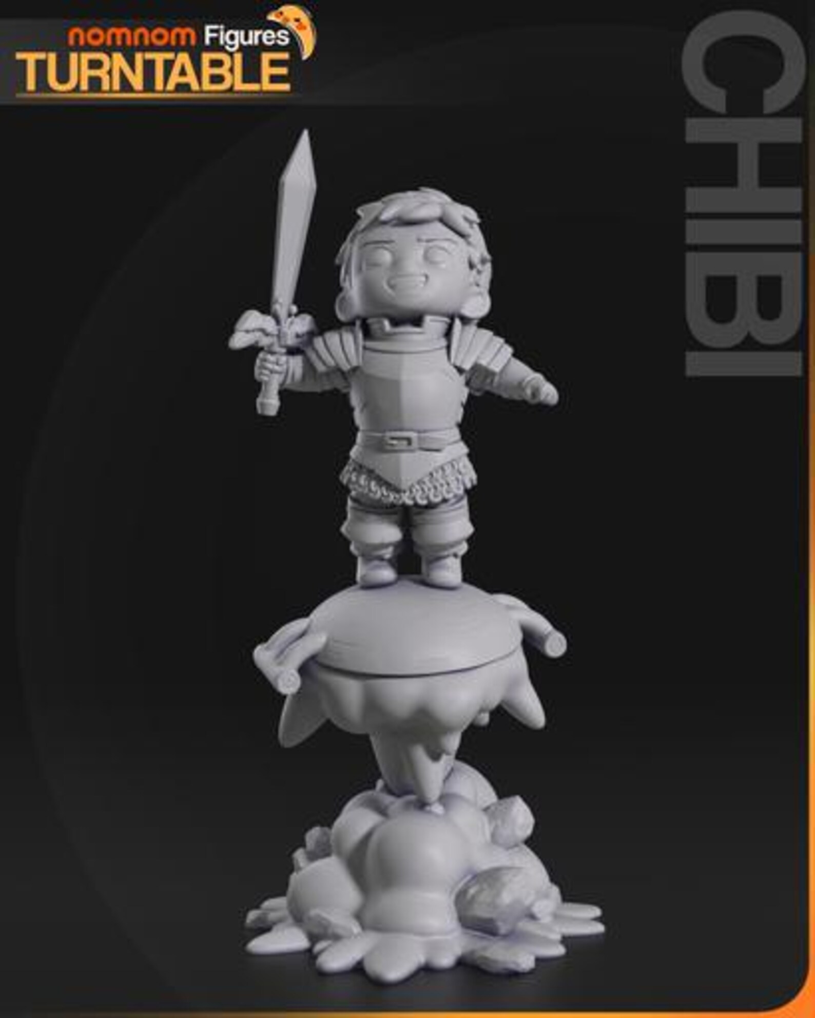 Chibi Laios Touden the From Anime Delicious in Dungeon Meshi Printed ...