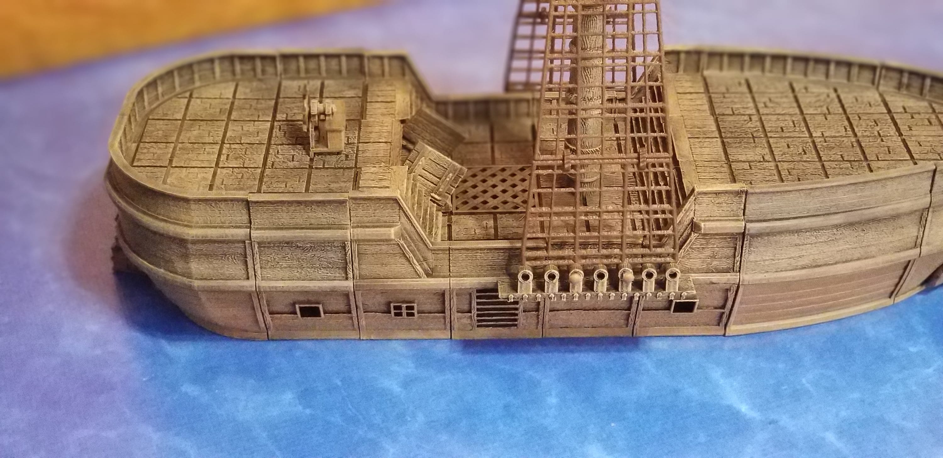 Huge Basic Galleon Ship for 28mm Gaming Ghosts of Saltmarsh - Etsy UK