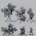 Angervine Trees Terrain Set of 5 Dungeons and Dragons, Pathfinder ...