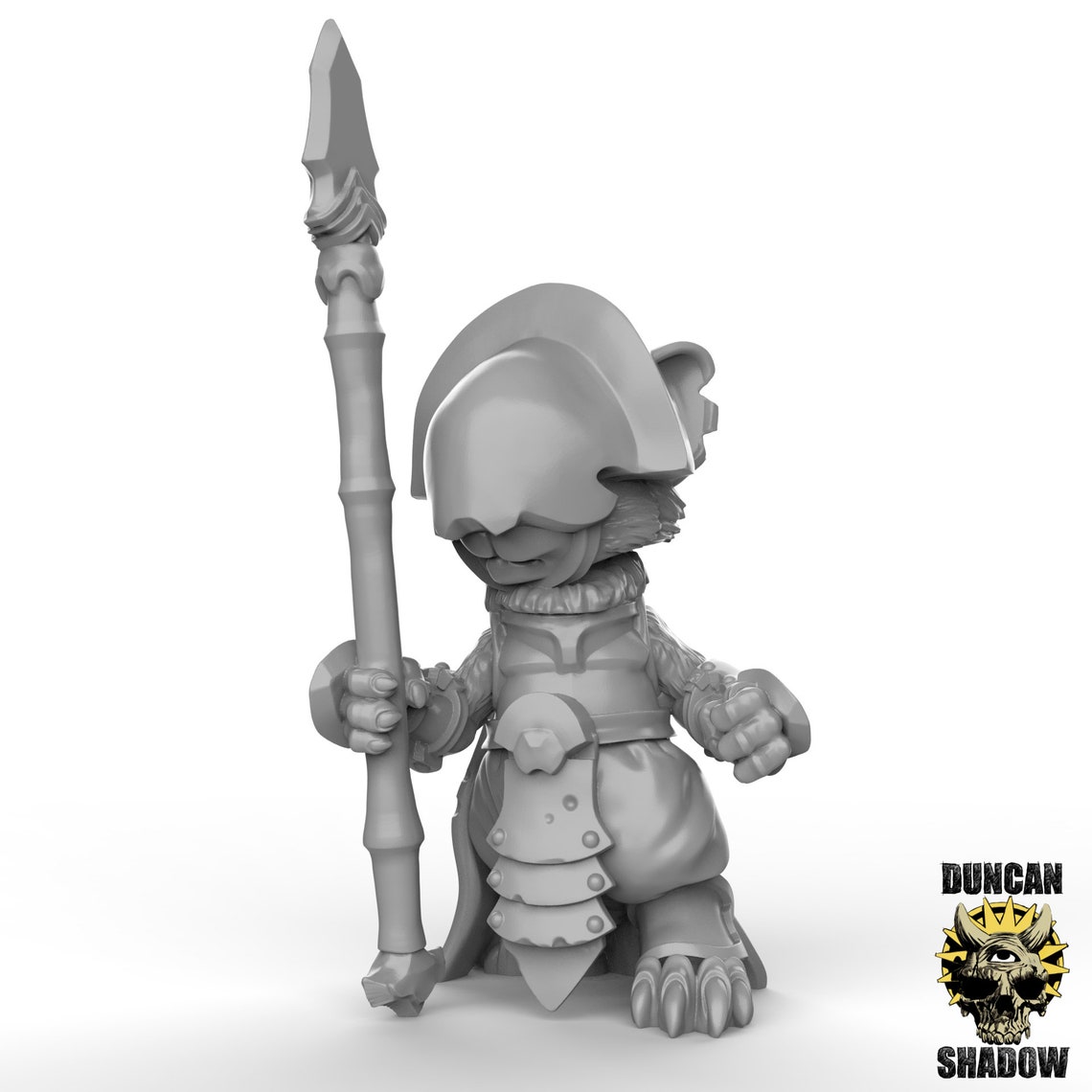 28mm Mousling Cultist Spears Miniatures Set of 3 for Dungeons and ...