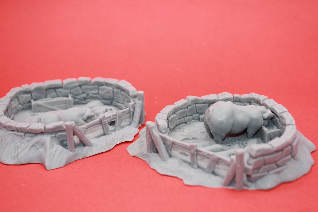 28mm Pig Pens Terrain for Any Village or Farm Setting Dungeons and ...