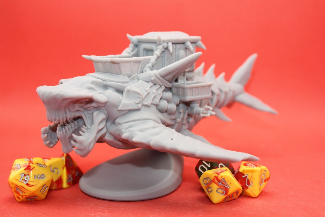 Sky Tamers Argolodon Class Frigate- Mini Version Arcane Minis - Skies ...