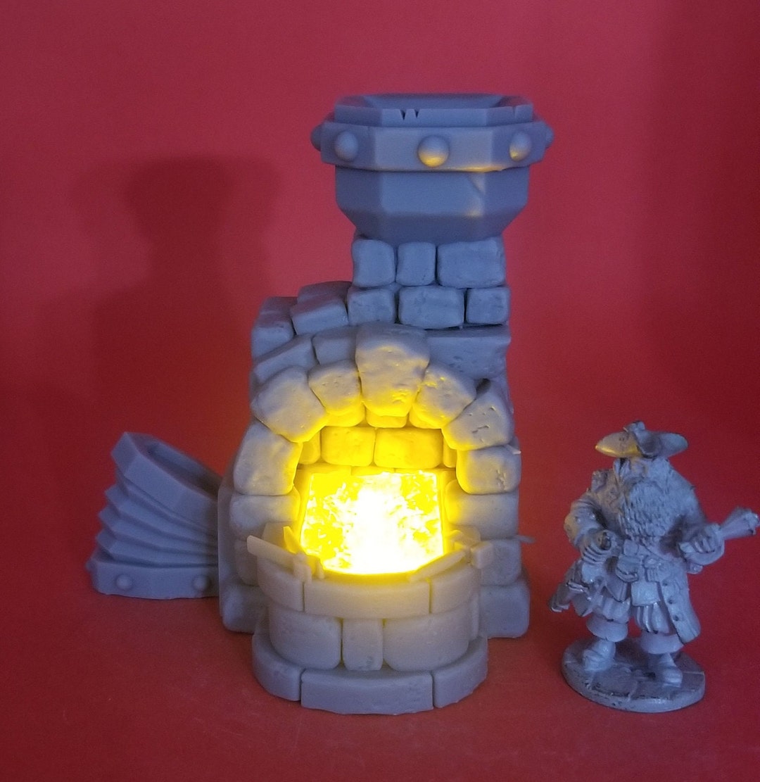 LED Light up Forge for Dungeons and Dragons, Pathfinder, Starfinder and ...