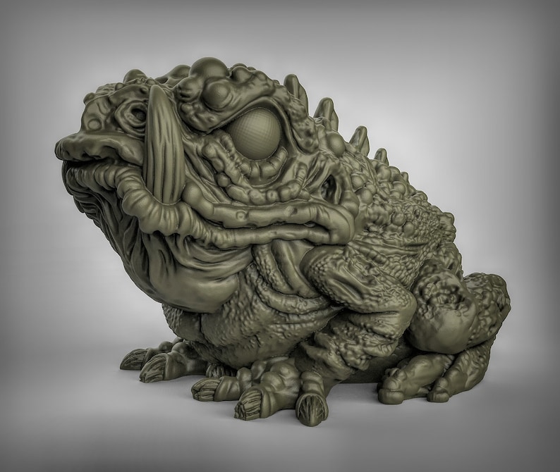 28mm Plague Toads Miniatures for Dungeons and Dragons | Etsy