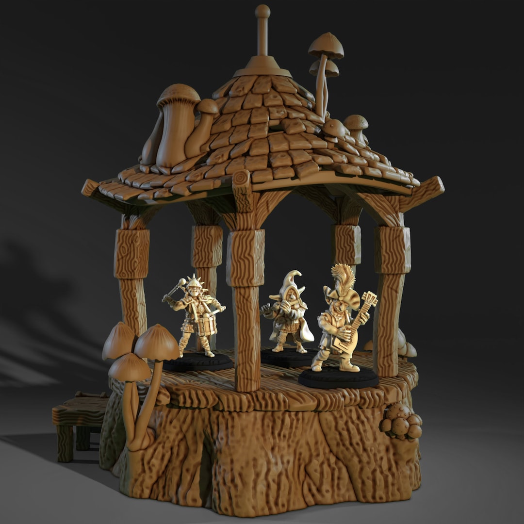 Goblin Bandstand With Gobbo Figures Set Dungeons and Dragons ...