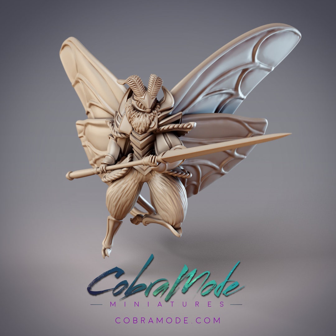 Mothfolk Lancers - Noctuoidea Lanceolaria 03, Cobramode Dungeons and ...