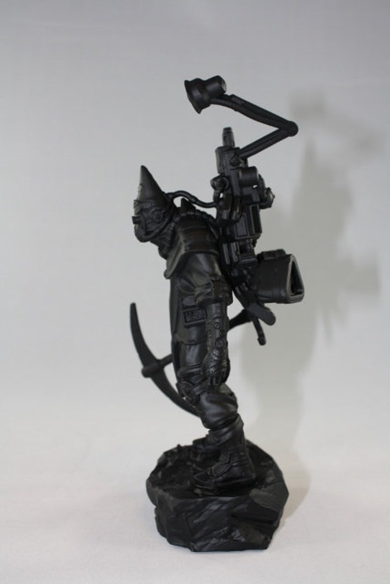 The Miner Resin Garage Kit Post Apocalyptic Figure Unpainted - Etsy
