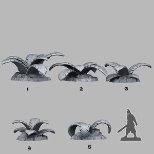 Tropical Island Plants Terrain Set of 5 Dungeons and Dragons ...