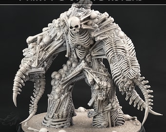 Bone Golem Dnd Miniature 28mm Scale Dungeons & Dragons, Pathfinder ...